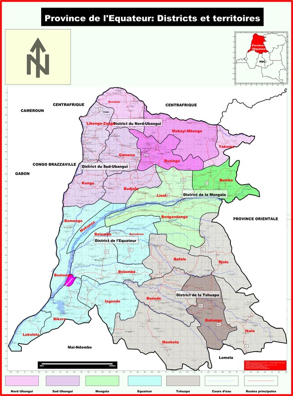 La province de l'Equateur La province de l'Equateur